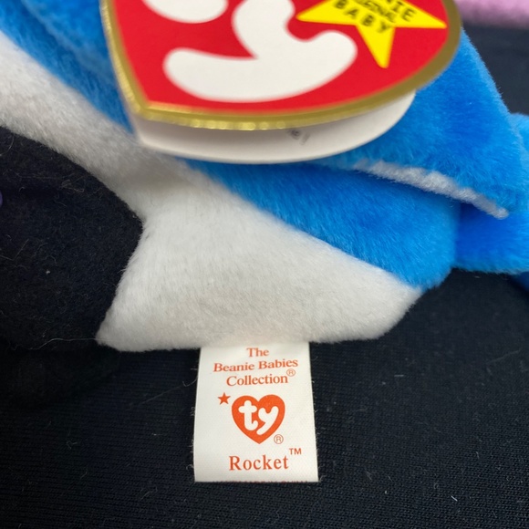 Ty | Toys | Ty Beanie Babies Rocket The Bluejay 997 5 Tall | Poshmark